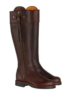 Penelope Chilvers Tassel Knee High Boot - Conker