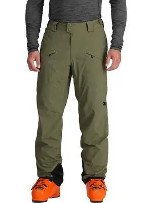 OUTDOOR RESEARCH Snowcrew Recycled Polyester Blend Snow Pants - Ranger Green