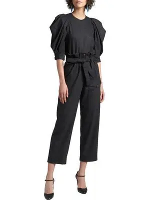 Giorgio Armani Zip-hem Skinny-leg Pants - Gray