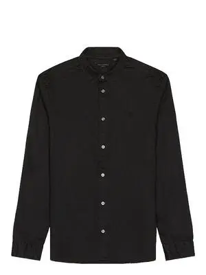 ALLSAINTS Hawthorne Ls Shirt - Black