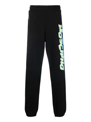 Moschino Print Track Pants - Black