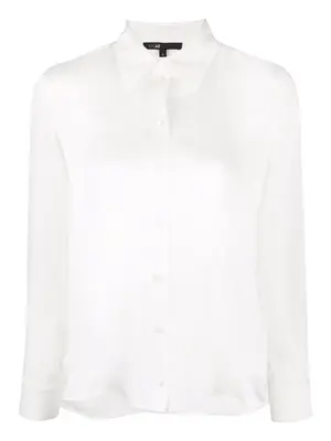 Maje Button-up Shirt - White