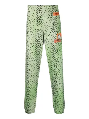 Heron Preston Polka-dot Track Pants - Green
