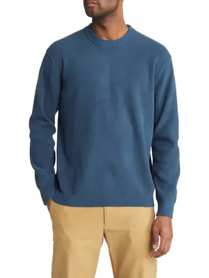 Nn07 NN07 Danny 6429 Ribbed Sweater Sea Blue