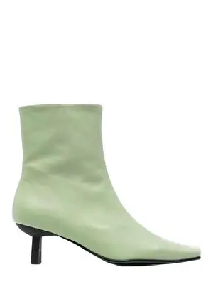 Senso Orly Heeled Leather Boots - Green