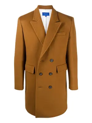 ADER ERROR Double-breasted Tailored Coat - Brown