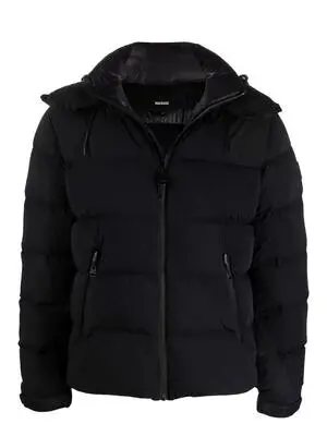 Mackage Hooded Feather-down Padded Jacket - Black