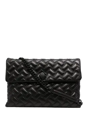 Kurt Geiger Xxl Kensington Drench Quilted Tote - Black