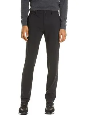Theory Zaine Precision Ponte Knit Trousers - Black