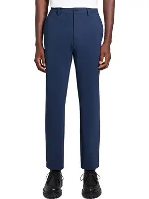Theory Theory Zaine Precision Ponte Knit Trousers Ocean