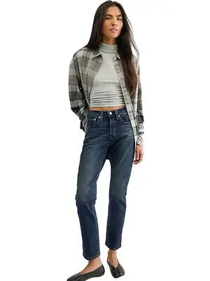 LEVI'S 501 Straight Leg Jeans Time Take