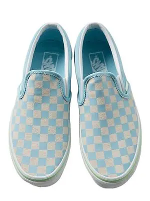 VANS Classic Checkered Slip-Ons Checkerboard Crystal Blue