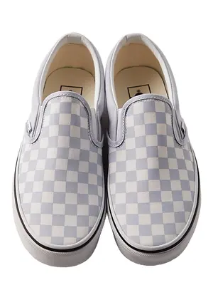VANS Classic Checkered Slip-Ons Halogen Blue