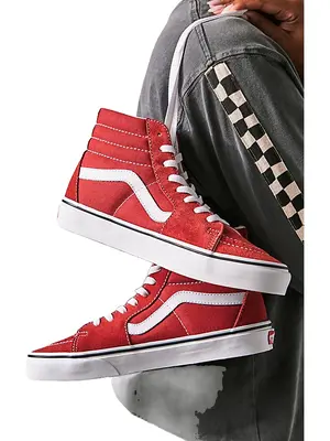 VANS Vans Sk8-Hi Top Sneakers Red