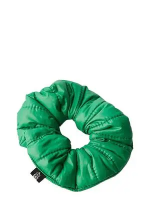 Free People Sports Puffer Scrunchie - Field Goal