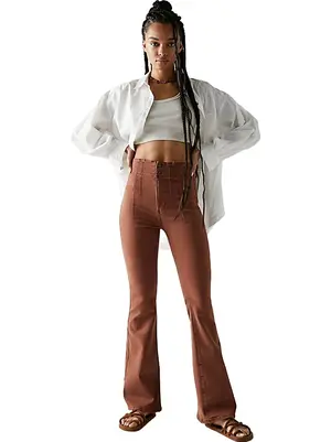 Free People We The Free Jayde Flare Jeans Mesa