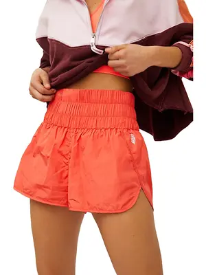 Free People FP Movement The Way Home Shorts Candy Apple