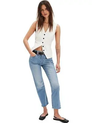 LEVI'S Wedgie Straight Jeans - Calling All Blues