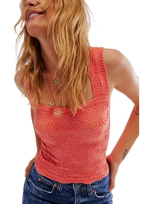Free People FREE PEOPLE Love Letter Cami Emberglow