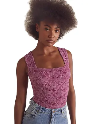 Free People FREE PEOPLE Love Letter Cami Goji Berry