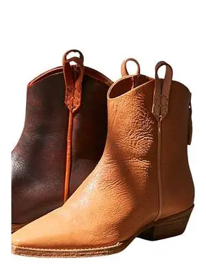 Free People We The Free Wesley Ankle Boots - Tan