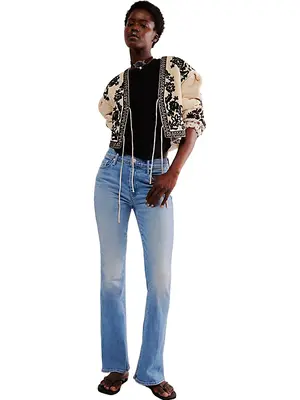 MOTHER MOTHER The Weekender Jeans Mediterranean Muse