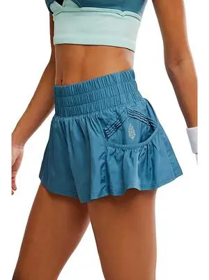 Free People FP Movement Flirt On Shorts Riptide