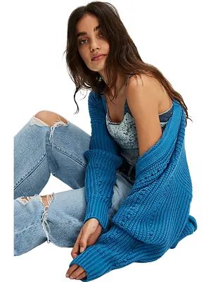 Free People Nightingale Cardigan Fairyteal