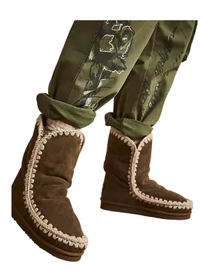 Mou Creston Boots Olive