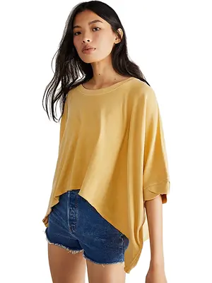 Free People We The Free CC Tee Golden Dusk