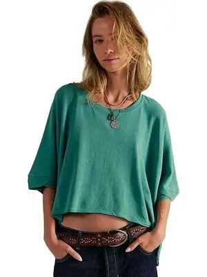 Free People We The Free CC Tee Kelly Green