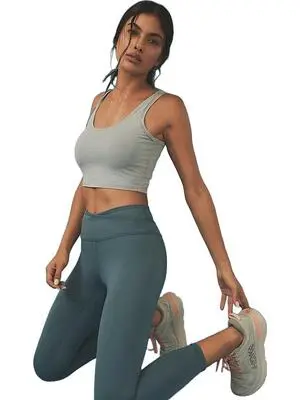Free People FP Movement Hot Shot Crop Cosmic Sea