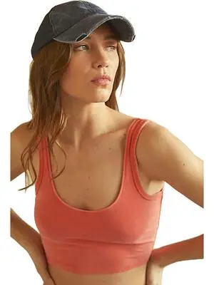 Free People FP Movement Hot Shot Crop Flambe