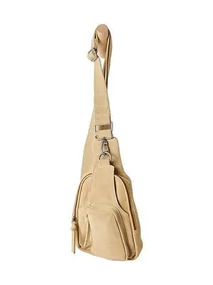 Free People Free People Suede Sling Bag Butter