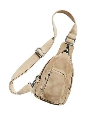 FREE PEOPLE Suede Sling Bag