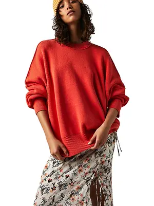 Free People Easy Street Tunic Flame