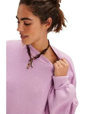 Free People Easy Street Tunic Lilac Bouquet