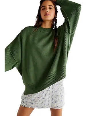 Free People Easy Street Tunic Sea Garden