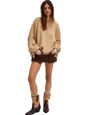 Free People Easy Street Tunic Whey