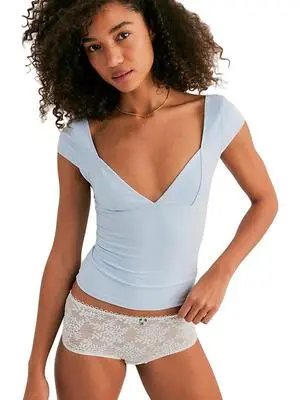 Free People Duo Corset Cami Dew Shine