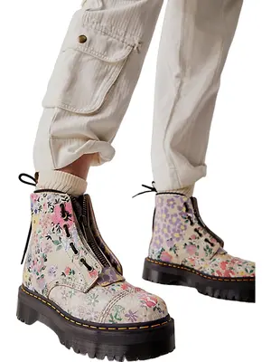Dr. Martens Dr. Martens Sinclair Zip Front Boots Multicolor