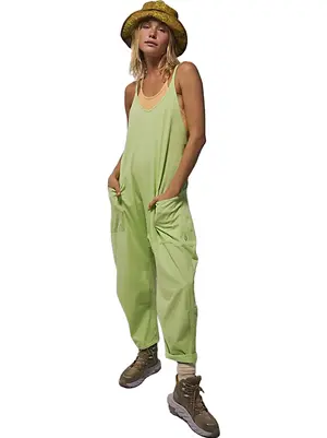 Free People Hot Shot Onesie Key Lime