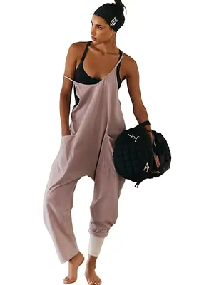 Free People Hot Shot Onesie Oyster