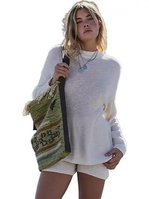 Free People Malibu Solid Surf Set - Sugar Swizzle