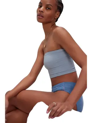 Free People Adrienne Bandeau Top Hot Spring