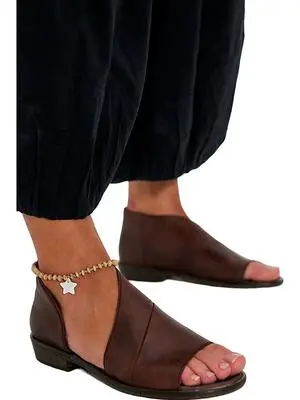Free People Mont Blanc Sandals - Dark Brown