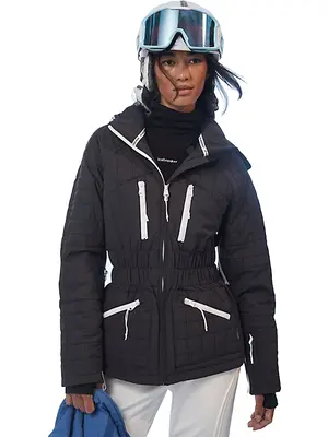 Free People FP Movement All Prepped Ski Jacket Noir