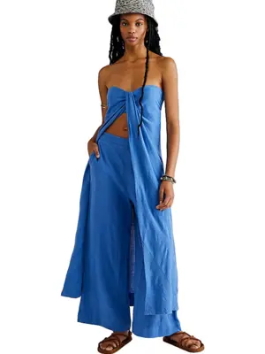 Free People Free People Banita Set Morroccan Blue
