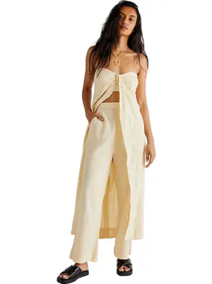 Free People Free People Banita Set Summer Khaki