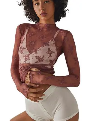 Free People Free People Lady Lux Layering Top Pink